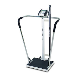 600 lb Capacity, Digital Bariatric Stand-On Scale with Height Rod ...