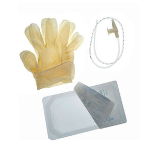 8 Fr Whistler Tip Suction Catheter Kit - 2 Vinyl Glove | Preferred Medical