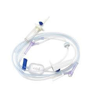 100 Inch Tubing, 10 Drop/mL, IV Pump Set | Preferred Medical