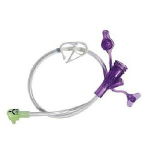 12 Inch, Right Angle, Single, ENFit® Feed Set | Preferred Medical