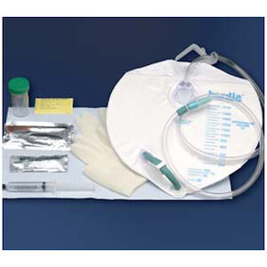 CATH TRAY W/BAG ADD-A-FOLEY 5CC 10/CS | Preferred Medical