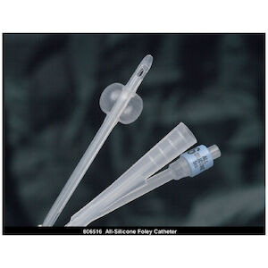 CATHETER FOLEY SILICONE 18FR 30CC 12/BX | Preferred Medical