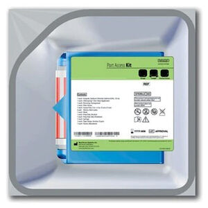 20 Gauge x 3/4 Inch, Huber Needle Set PAK with Y-Site | Preferred Medical