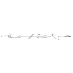 103 Inch Tubing, 10 Drop/mL, IV Pump Set | Preferred Medical