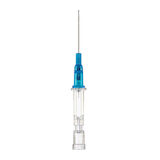 22 Gauge x 1 Inch, Sliding Safety Needle, (PUR), Straight Hub ...