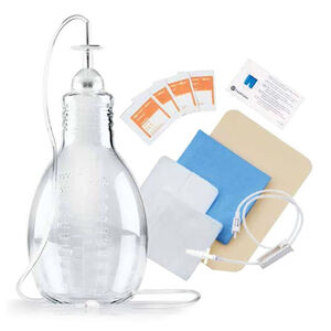 PleurX Drainage Kit w/ 500ml Vacuum Bottle | Preferred Medical