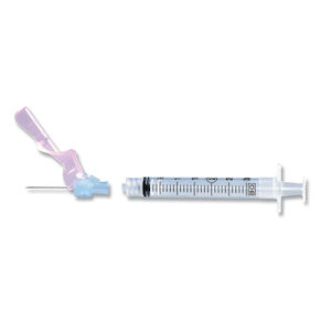 Safety Needle Only - Luer Lok Hub, 25 Gauge x 1 Inch | Preferred Medical
