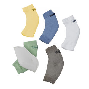 Mabis Heelbo Heel and Elbow Protectors, Medium - Up to 17", Blue ...