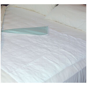 DMI Green Vinyl 4-Ply Reusable Draw Sheet, 36" x 40" | Preferred Medical