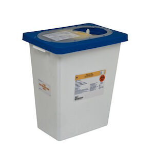 8 Gallon, Pharmaceutical Waste Container, Sliding Lid - Non-Hazardous ...