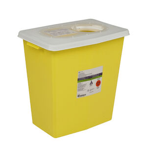 12 Gallon, Trace Chemotherapy Waste Container - Sliding Lid | Preferred ...