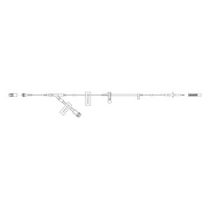 97 Inch Tubing, Non-Vented Check Valve Y-Port, IV Pump Set | Preferred ...