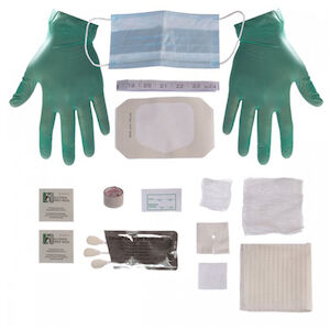 Clear Dressing and CHG Triple Swabstick, Dressing Change Kit ...