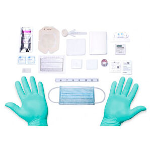 GuardIVa and StatLock with Cloth border Tegaderm, Dressing Change Kit ...