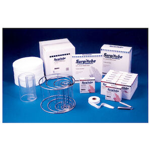 1-1/2 Inch x 50 Yards, Size 3, White, Tubular Retainer Dressing ...