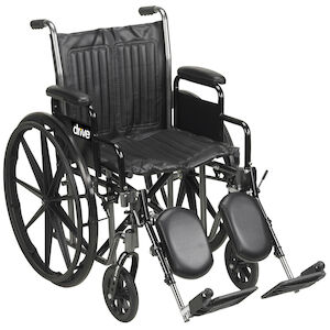 WHEELCHAIR K1/K2 18" SILVER SPORT 2 300L | Preferred Medical