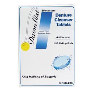 DENTURE TABLETS DAWNMIST 90/BX 24BX/CS | Preferred Medical