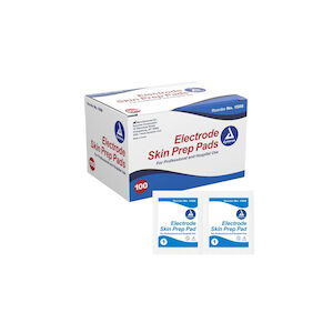 Dynarex Electrode Skin Prep Pads | Preferred Medical