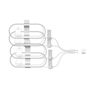 27 Gauge x 3/8 Inch (9 mm), 4 Needle Safety Sub-Q Administration Set ...