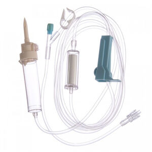 96 Inch Tubing, 20 Drops/mL, 0.22 Micron Filter, Primary IV ...