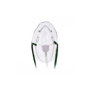 OXYGEN MASK ADULT W/7' TUBING 50/CS | Preferred Medical