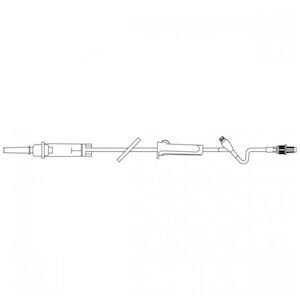 76 Inch Tubing, 10 Drops/mL, IV Pump Set | Preferred Medical