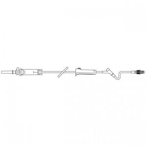 92 Inch Tubing, 10 Drop/mL, IV Pump Set | Preferred Medical