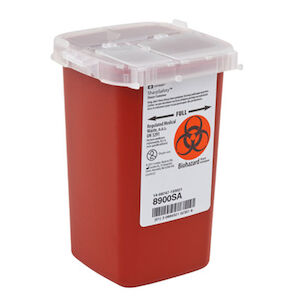 1 Quart, Phlebotomy Sharps Container | Preferred Medical