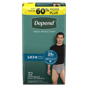 X-Large, Gray, 44 Inch - 54 Inch Waist, Protective Underwear for Men ...