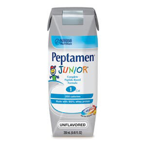 250 mL, Unflavored, Junior Peptide-Based Elemental Nutrition Formula ...