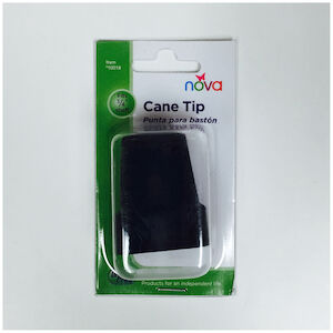 Nova Standard Cane Tip, Black, for 3/4" Canes | Preferred Medical