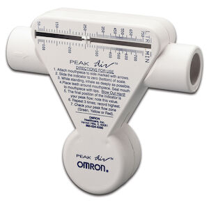 PEAK FLOW METER ADULT OR PEDI 1EA 6CS | Preferred Medical
