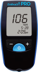 GLUCOMETER EMBRACE PRO METER 1EA | Preferred Medical
