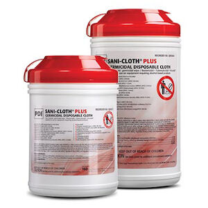 SANI CLOTH XL 7.5X15 6TUBS/CS | Preferred Medical