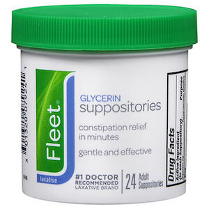 SUPPOSITORY GLYCERIN 24CT | Preferred Medical