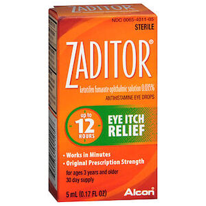 ALAWAY EYE ITCH RELIEF DROPS B&L 5ML | Preferred Medical