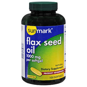 FLAXSEED OIL TAB 100CT 1000MG | Preferred Medical