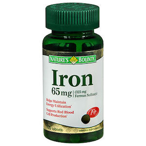 FERROUS SULFATE 65MG 100CT | Preferred Medical