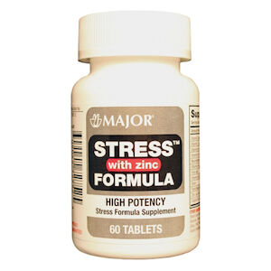 STRESS TAB W/ZINC 60/BTL | Preferred Medical