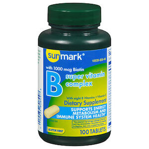 VIT B SUPER COMPLEX PLUS C TAB 100/BT | Preferred Medical