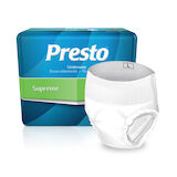 Large, 44 Inch - 58 Inch Waist, Supreme Classic Incontinence Underwear ...