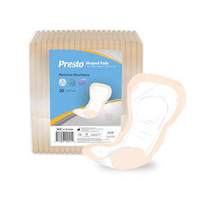 14 Inch, Shaped Bladder Control Pad | Preferred Medical