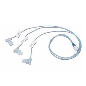 24 Gauge x 3/8 Inch (9 mm), 3 Needle Safety Sub-Q Administration Set ...