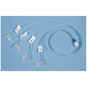 26 Gauge x 1/8 Inch (4 mm), 4 Needle Safety Sub-Q Administration Set ...