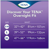 Small / Medium, 32 Inch - 42 Inch, Intimates Overnight Incontinence ...