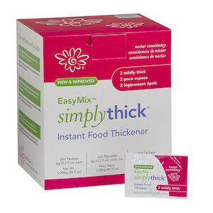 6 gram, Mildly (Nectar) Thick, Instant Food Thickener | Preferred Medical