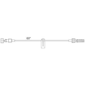 60 Inch Tubing, Small Bore, IV Pump Extension Set | Preferred Medical