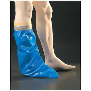 ShowerSafe Waterproof Plastic Cast & Bandage Protector, Large Leg ...
