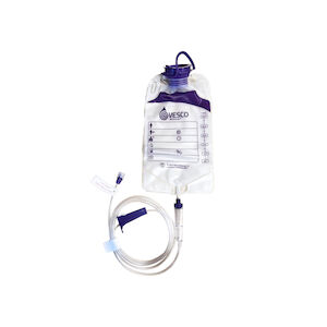 500 mL Gravity Feeding Set with ENFit - Top Fill | Preferred Medical